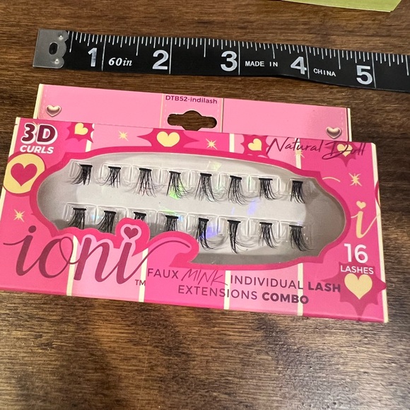IONI | Makeup | 52 3d Ioni Individual Mink Natural Doll Lashes Ak ...